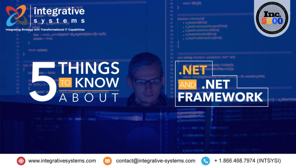 Dot Net Framework | Dot Net | Integrative systems