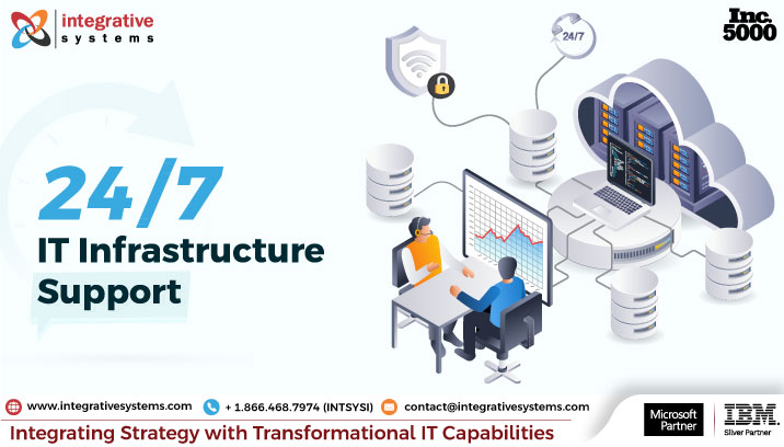 Integrative Systems is a leading 24X7 IT Infrastructure Support Partner.