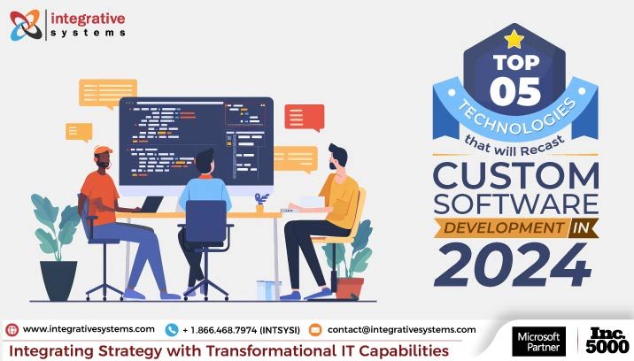 Custom Software Development - Top 5 Technologies in 2024